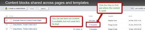 Sitefinity Cms How To Create And Use Shared Content