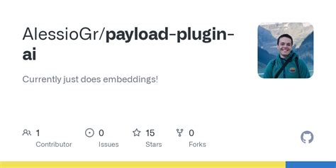Github Alessiogrpayload Plugin Ai Currently Just Does Embeddings