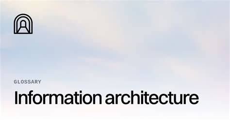 Information Architecture
