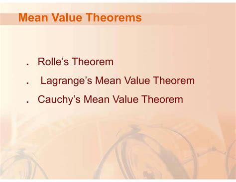 SOLUTION: Mean value theorems - Studypool