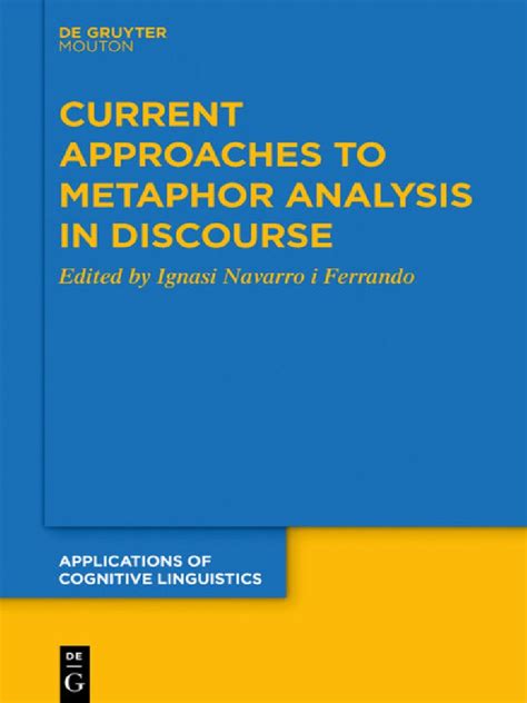 current approaches to metaphor analysis in discourse pdf pdf
