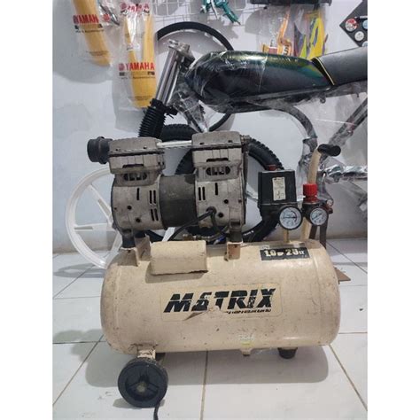 Jual Kompresor Matrix Oilless 1hp 25ltr Shopee Indonesia