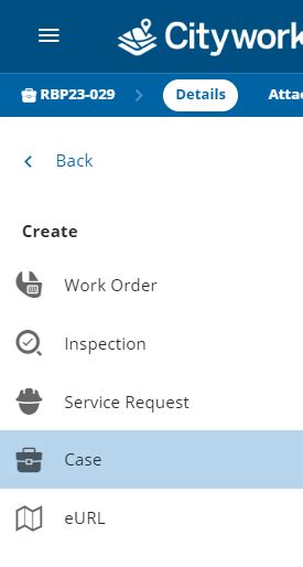 Create A Case Create A Case