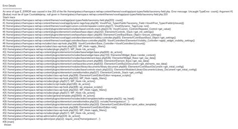 Critical Error Caused By Taxonomies Voxel