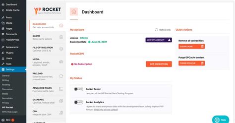 Wp Rocket Välimuistityökalu Wordpressin Nopeuttamista Varten