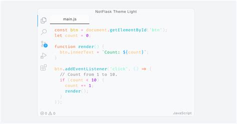 notflask s theme by daniel flask vs code themes