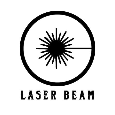 Premium Vector Laser Beam Symbol