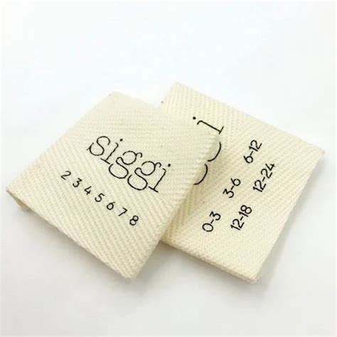 Polyester Printed Brand Woven Label White At Rs 035inch In Howrah