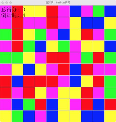 ai已来，我与ai一起用python编写了一个消消乐小游戏 如何用python编出消消乐游戏 csdn博客