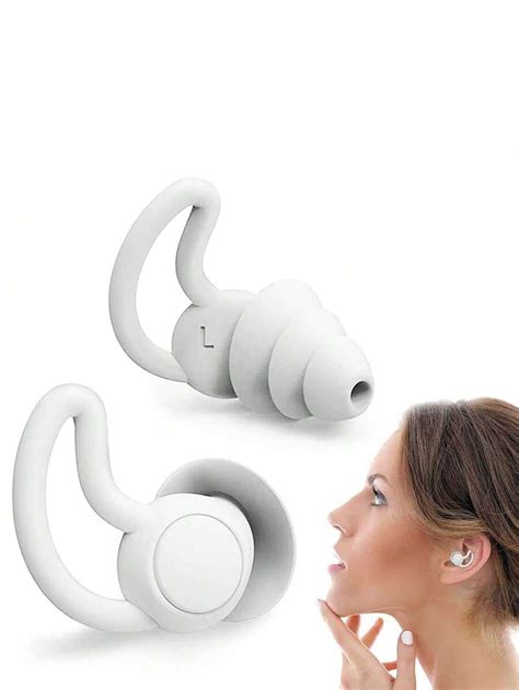Silicone Earplugs For Noise Reduction Sleeping Anti Noise For Dormitory Reusable Safety For