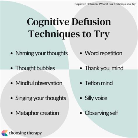Cognitive Defusion What It Is And Techniques To Try