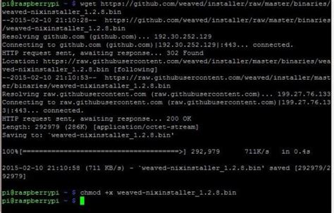 Setup Weaved And The Raspberry Pi
