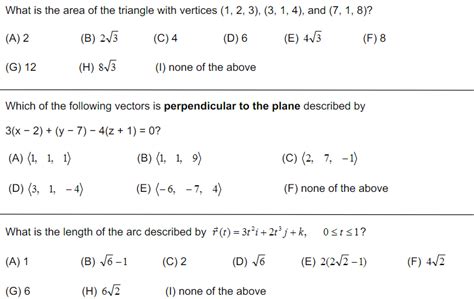 Solved What Is The Area Of The Triangle With Vertices