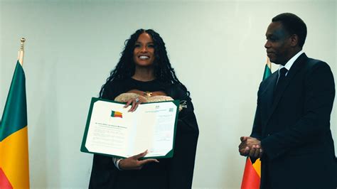 Us Singer Ciara Gets Benin Citizenship Latest Breaking News News