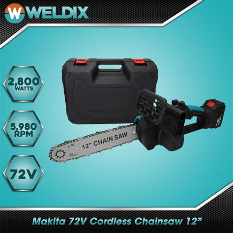 Makita 72v Cordless Handheld Mini Chainsaw Shopee Philippines