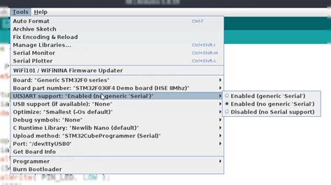 EN Arduino SoftwareSerial With STM32F030F4 JarutEx