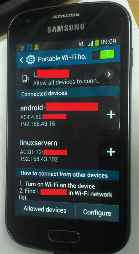 Find Ip Addresses Connected To The Android Hotspot From Java Code