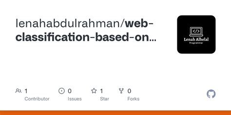 Github Lenahabdulrahmanweb Classification Based On Website Content