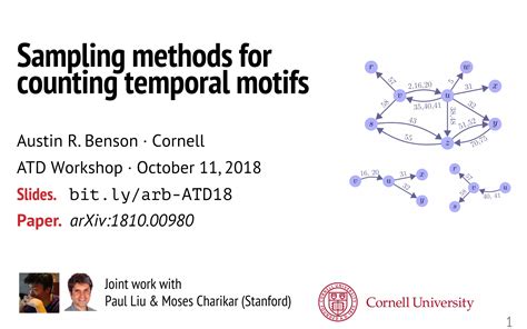 Sampling Methods For Counting Temporal Motifs Pdf