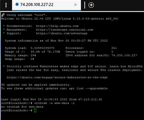 Using Cron With Ubuntu And Nextcloud 2501 ℹ️ Support Nextcloud
