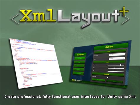 Xmllayout Plus Gui Tools Unity Asset Store
