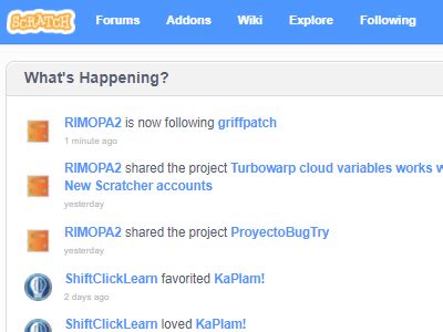 Customizable Navigation Bar Scratch Addons