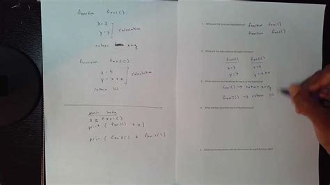 Function Declaration And Call Example 4 Youtube