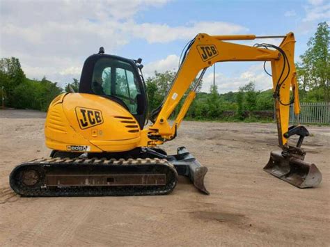 Jcb 8080 Zts Excavator 8 Tonne Digger £14000 Vat For Sale From