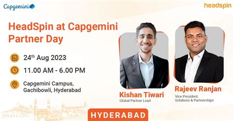 Gaurav Mathur On Linkedin Capgemini Partnerday Headspin