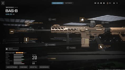 Best BAS B Loadout Class Build In MW3 Polygon