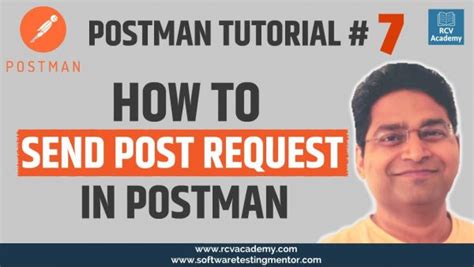 postman tutorial 7 how to send post request with postman rcv academy