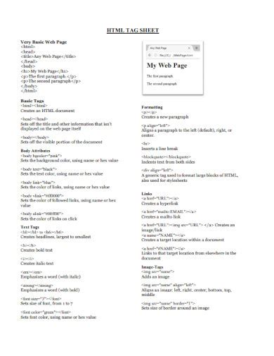 Html 99 Examples Format How To Build Pdf