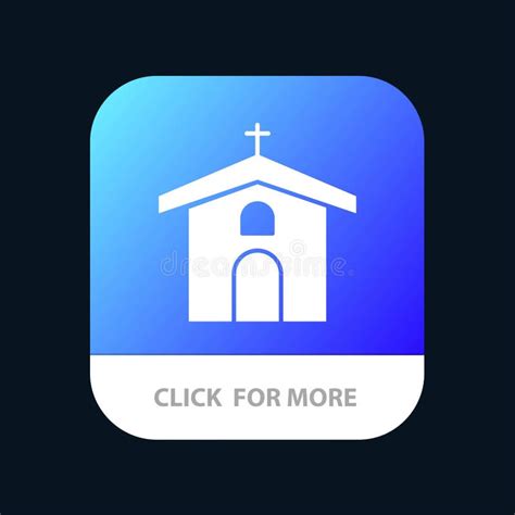 Church Celebration Christian Cross Easter Mobile App Button Android And Ios Glyph Version
