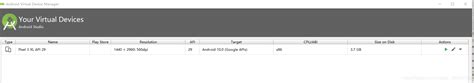 Android程序开发学习之创建第一个android程序（hello World程序）在该模拟器上显示如图所示的hello项目，名字为自己的