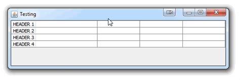 How To Display Row Header On JTable Instead Of Column Header Phenomena Collage