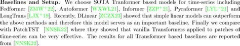 Multivariate Long Term Forecasting Results With Our Model T ∈ 96