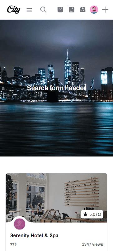 Header With Search Form Voxel Guide