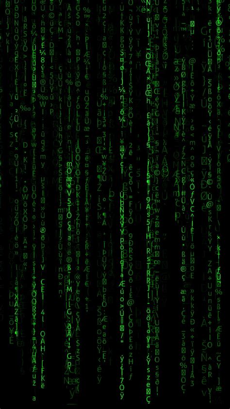 Binary Code Matrix Wallpaper