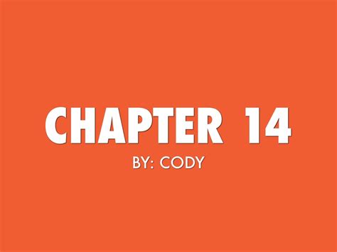 Life Skills Chapter 14 By Cody Hayworth