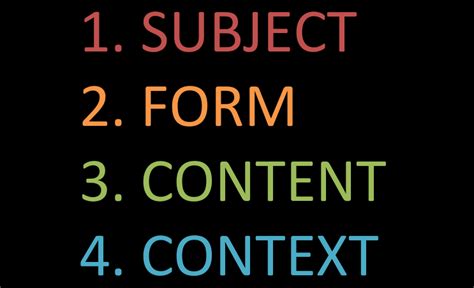 Ellen Mueller Subject Form Content Context” At Caa