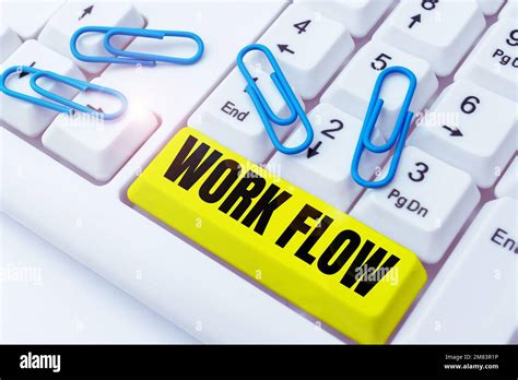 Text Caption Presenting Work Flow Conceptual Photo Continuity Of A