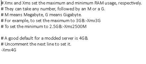 forge server dont allocate more ram r minecraftforge