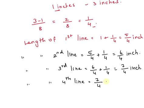 Draw 8 Lines That Are Between 1 Inch And 3 Inches Long Measures Each