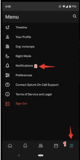Android Mobile Devices For Splunk On Call Splunk Observability Cloud Documentation