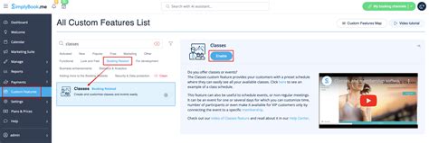 Classes Custom Feature Frequently Asked Questions About The Classes