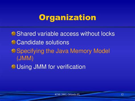 Specifying Multithreaded Java semantics for Program Verification - ppt download