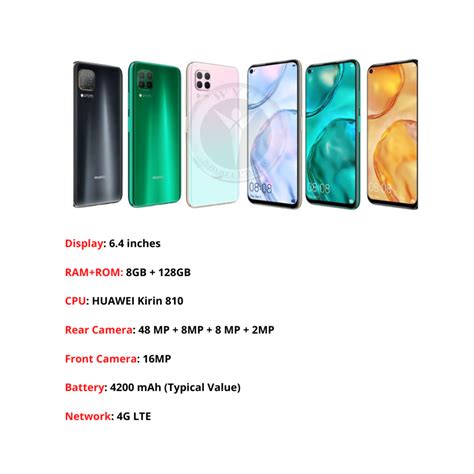 Huawei Nova 7i Specifications Welcome To Wyc