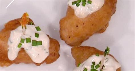 Cod Goujonettes With Salt And Malt Vinegar Aioli Punchfork