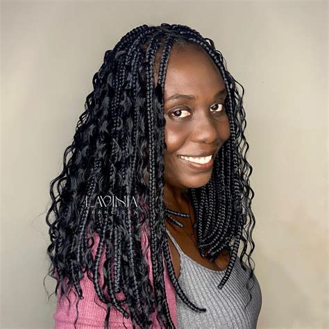 30 Braids With Curls That Are Immediate Stunners