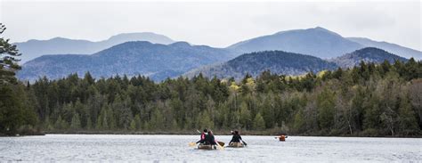 Paddling In Saranac Lake Saranac Lake Adirondacks New York
